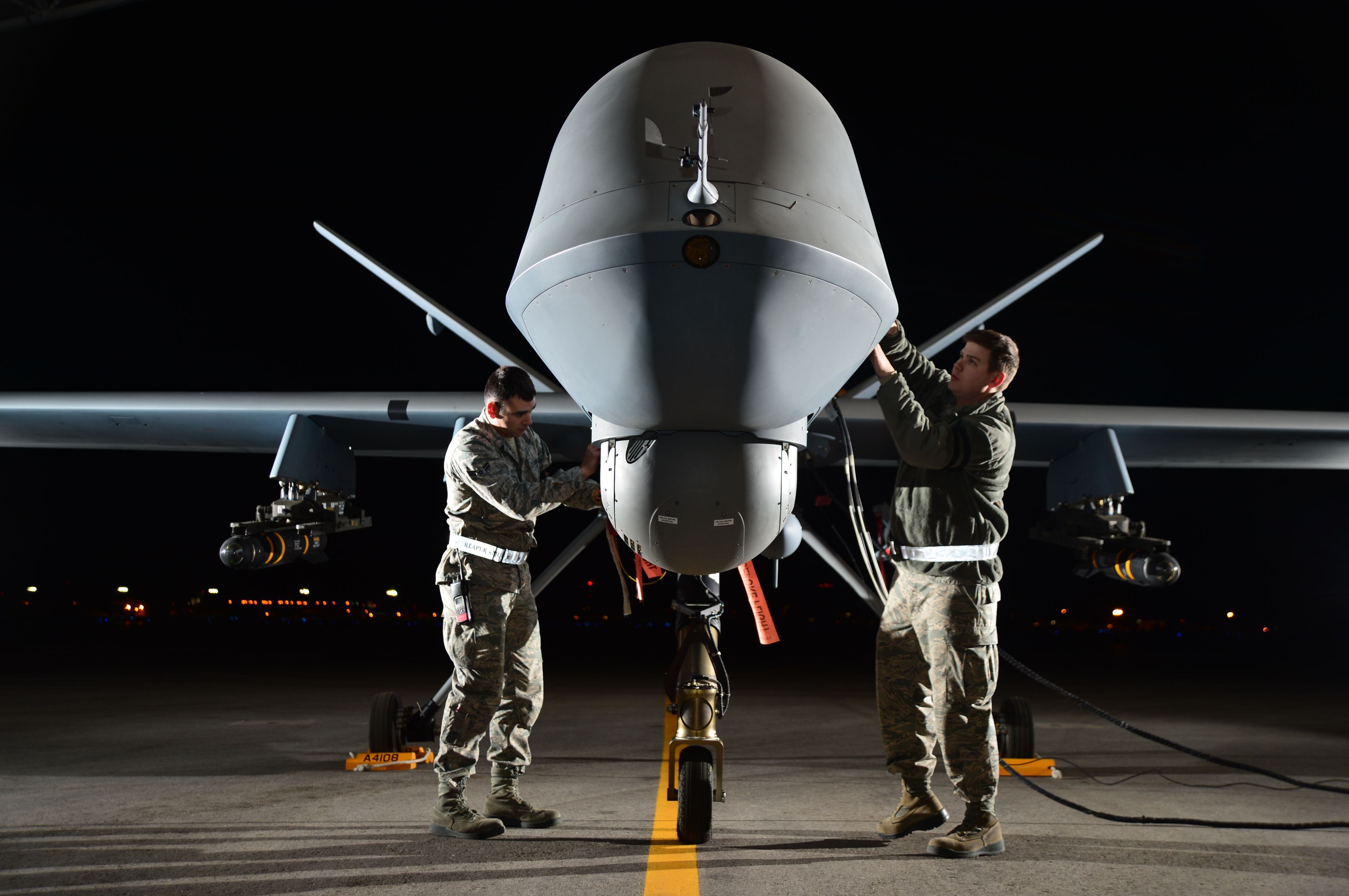 Armed Reaper Drone
