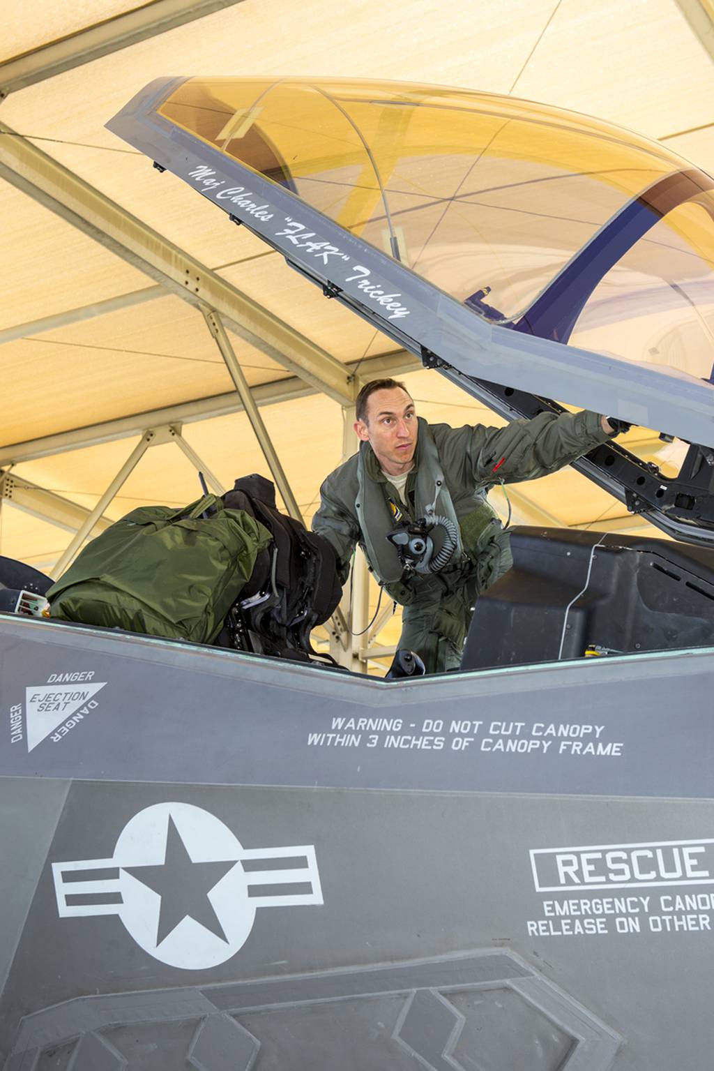 A Day in the Life of an F-35 Test Pilot