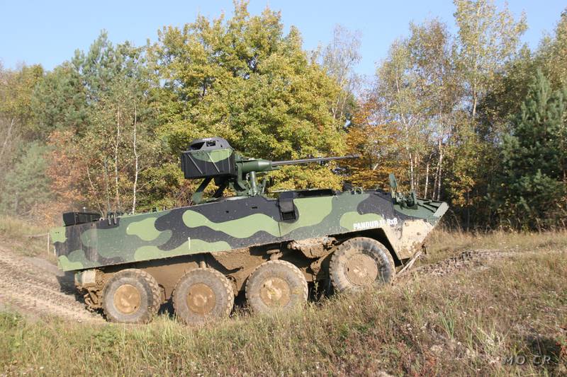 Czech Army Plans Pandur APC Order