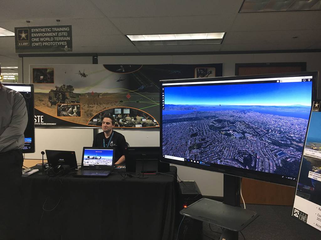 Army creating virtual world for multidomain battle training