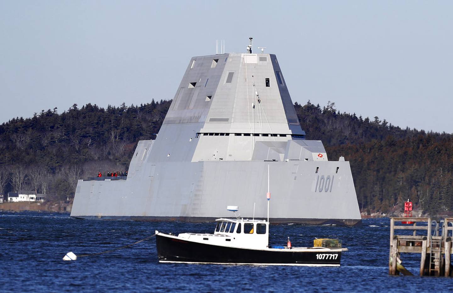 The Navy’s stealth destroyers to get new weapons and a new mission ...