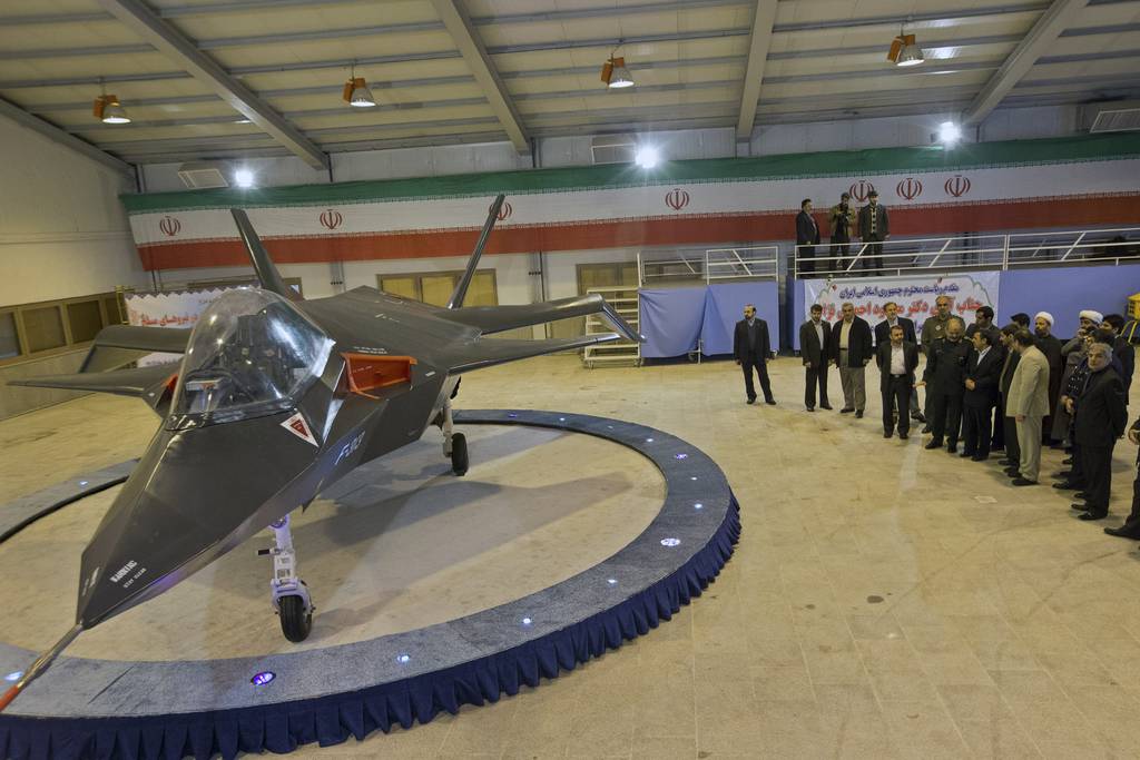 Iran demonstrates domestically produced stealth fighter