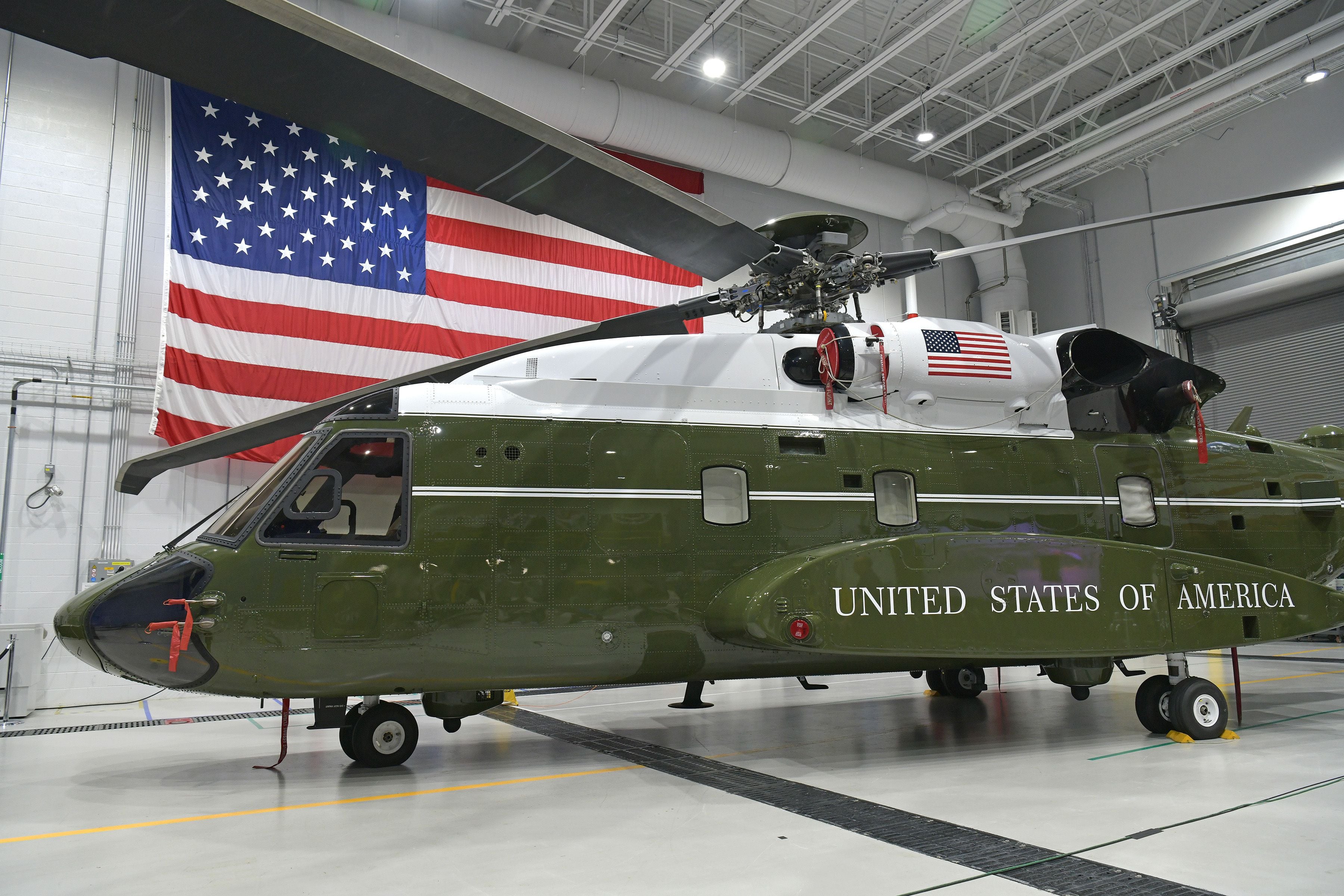 Marine One Helicopter Model