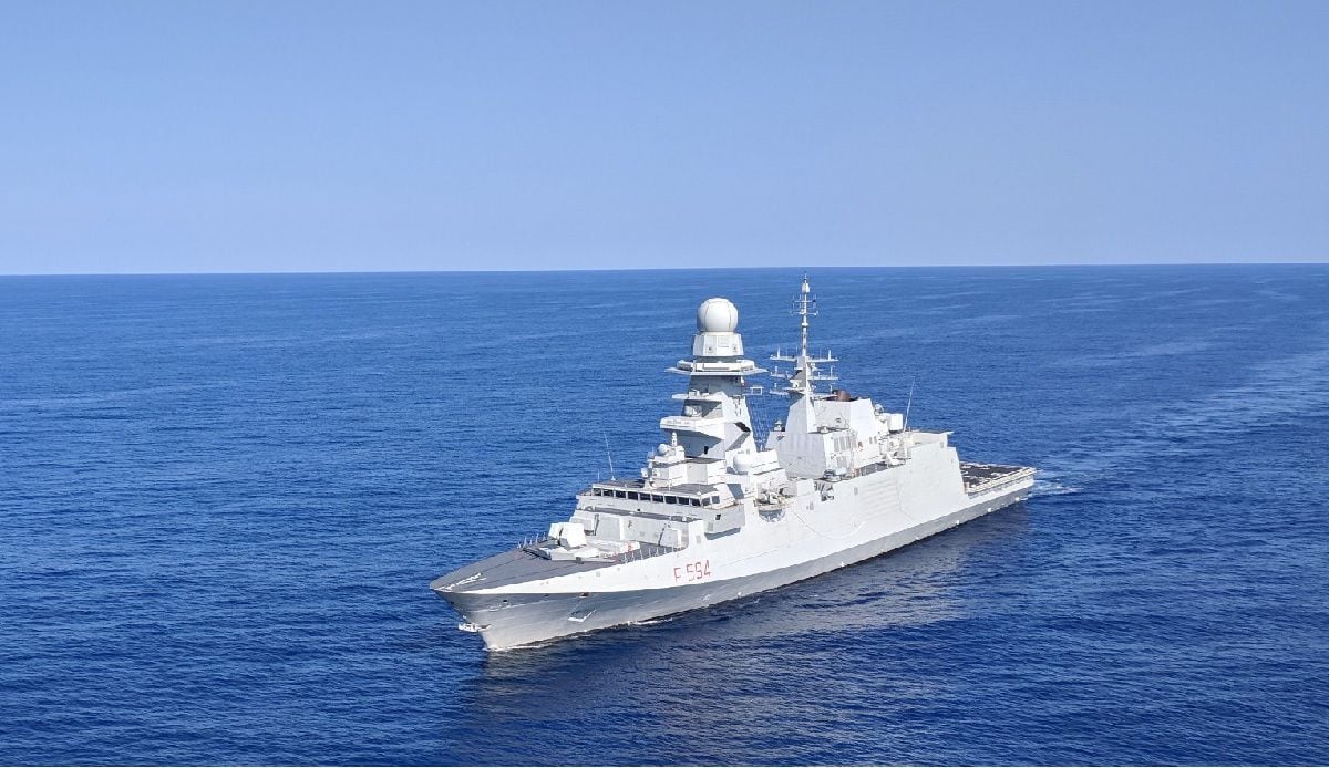 Modern Frigate Ship