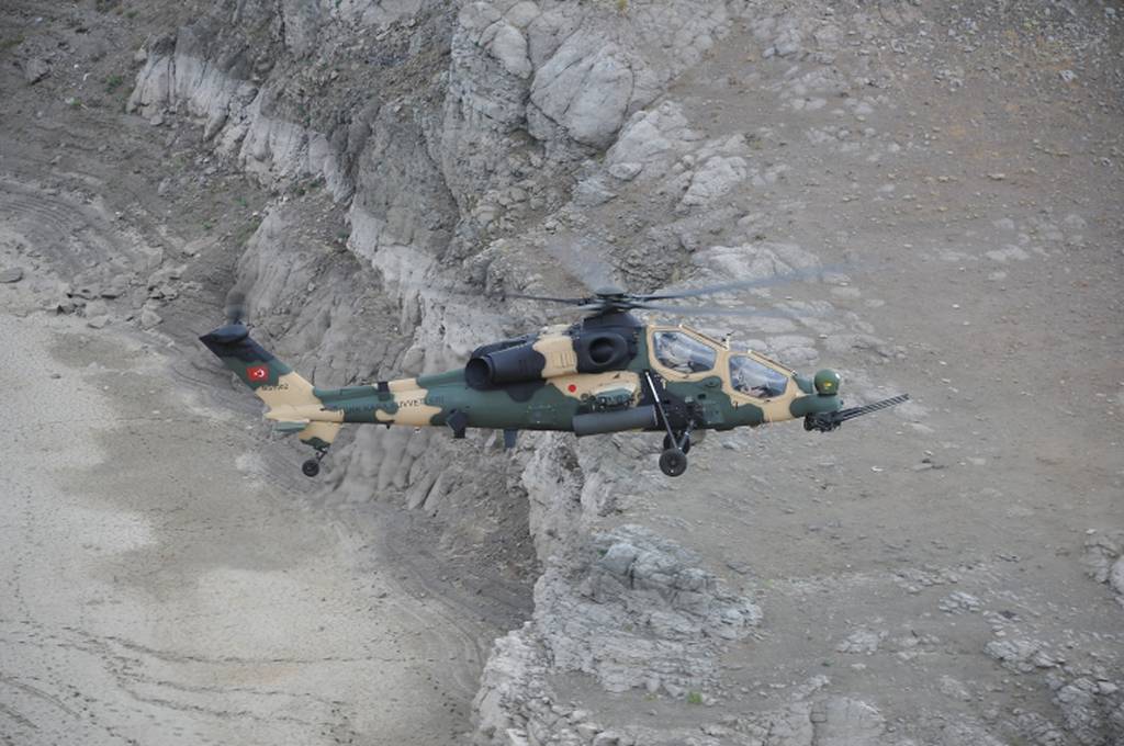 First Turkish-Made Helos To Battle Kurds