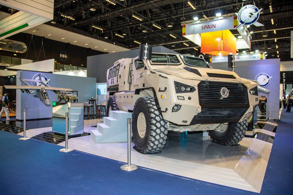 Paramount unveils new armored vehicle for the UAE Army