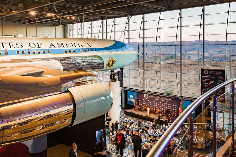 Take a tour of the Ronald Reagan Presidential Library and museum