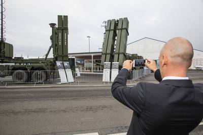 Textron's Scorpion jet draws attention at Paris Air Show