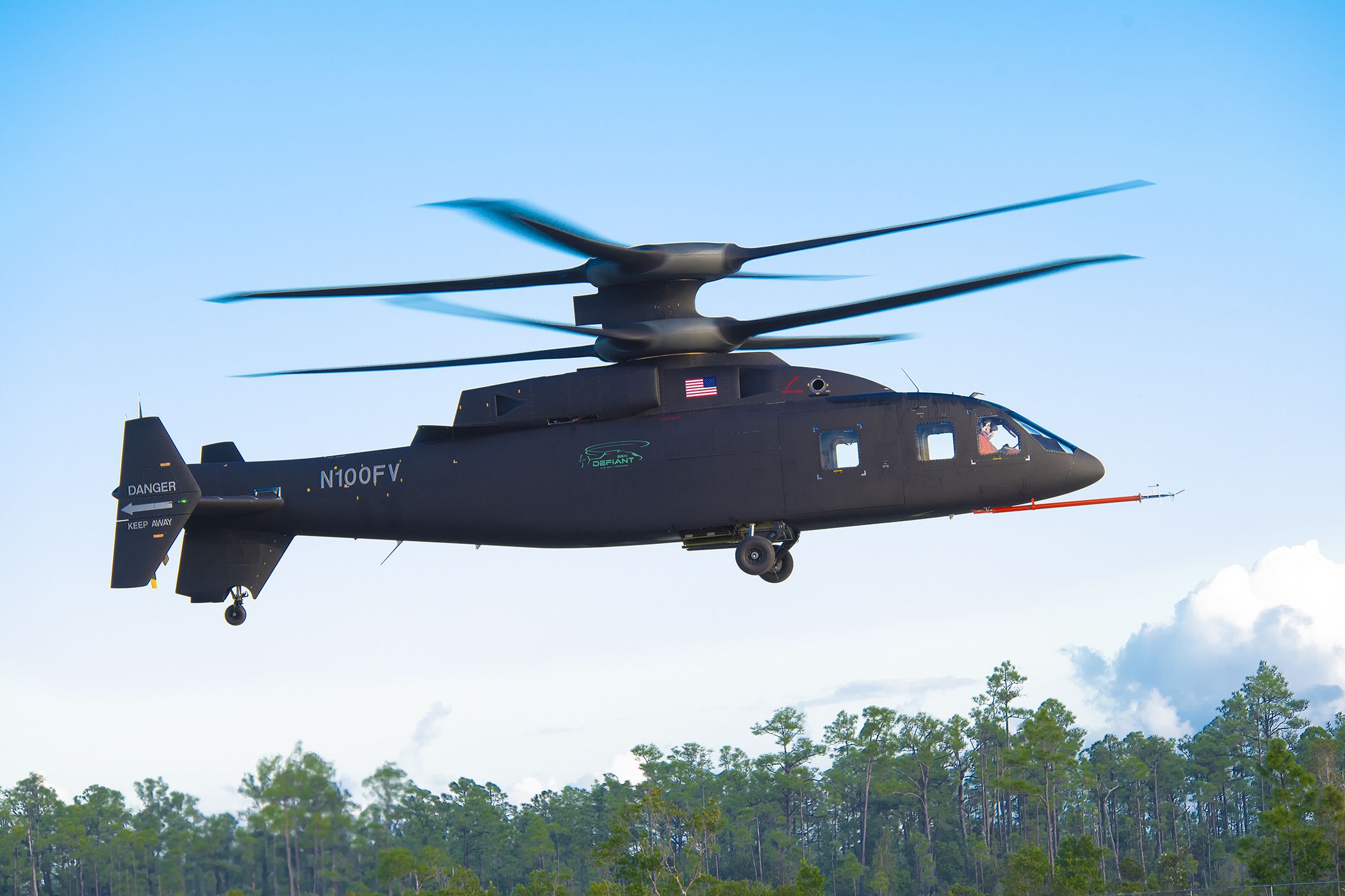 Sikorskyboeing Sb1 Defiant Helicopter Completes First