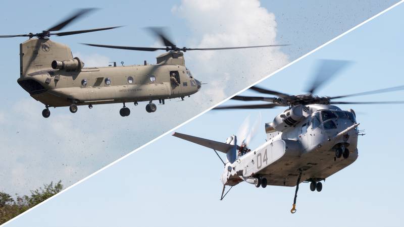 Replacing Us Marine S Ch 53k Helos With Ch 47f Choppers Is A Poor Idea
