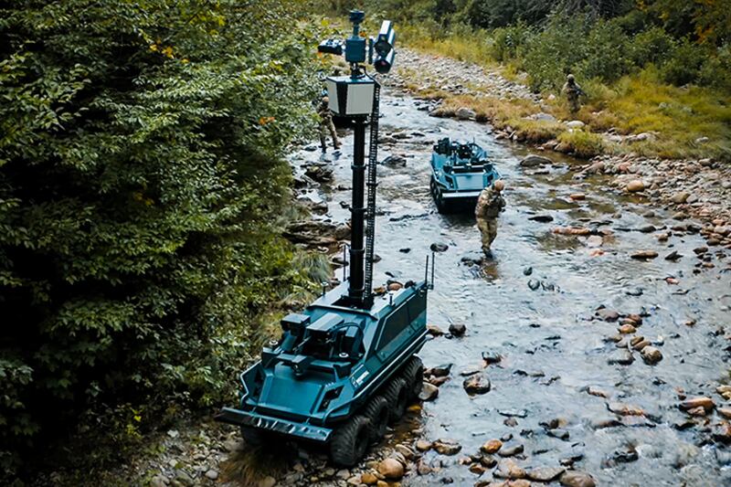 Rheinmetall delivers combat robots to Britain, tank defenses to Hungary
