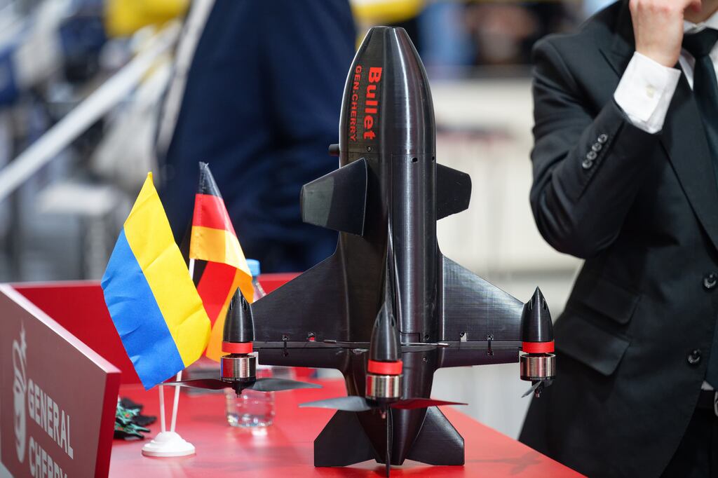 NATO nations size up an interceptor-drone bazaar where low price is ...