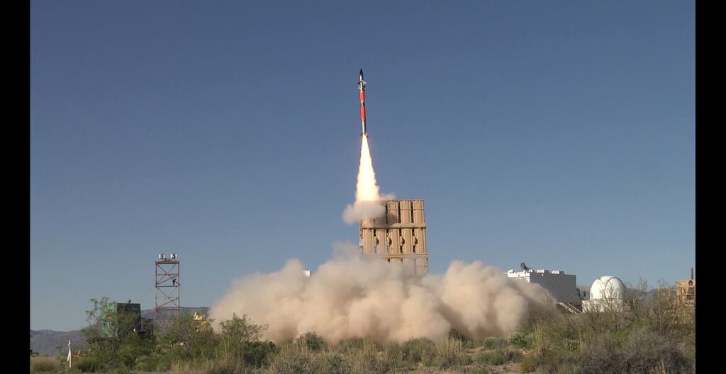 Israeli Interceptor Launched From US System Destroys Target