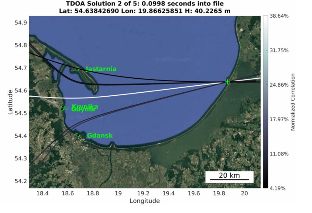 Researchers home in on origins of Russia’s Baltic GPS jamming