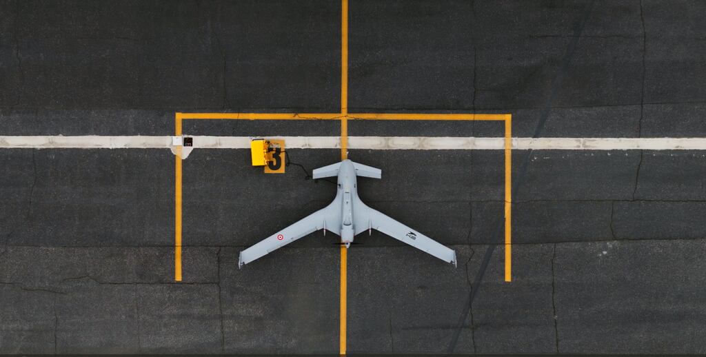 Turkey’s Baykar tests swarm behavior of its K2 one-way attack drone