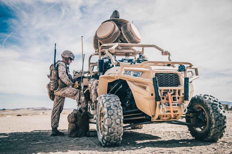 Marines, special ops test MRZR vehicles that add power, payload capacity