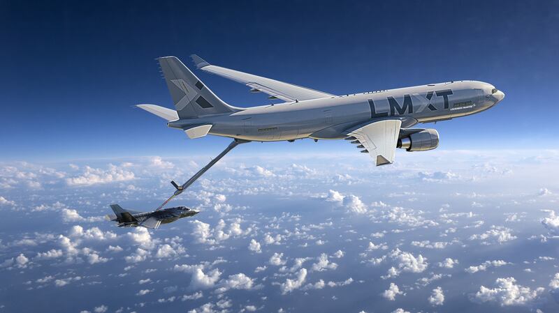 Lockheed picks engine to bolster interim tanker case for US Air Force