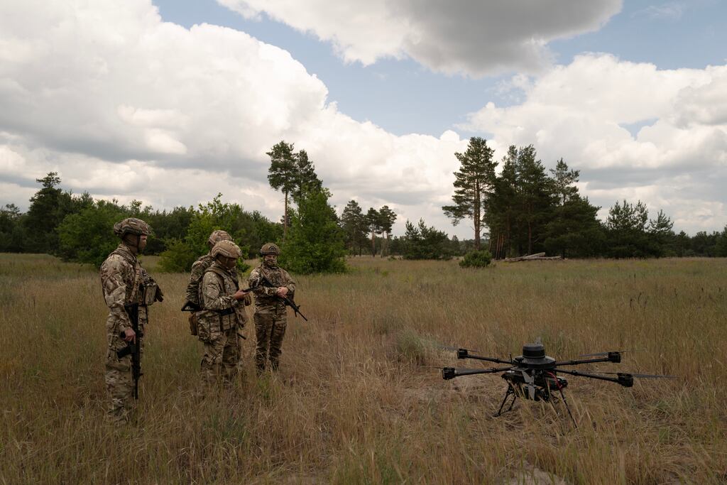 EU militaries game out Ukraine-inspired resupply tactics via drones