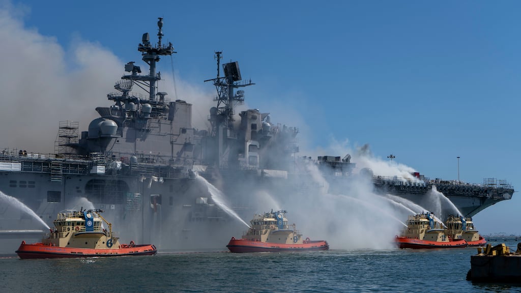 Navy addresses chain of command for surface ship fires