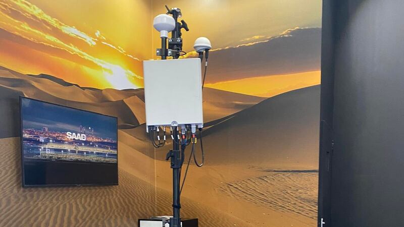 Saab showcases new DeployNet 5G network