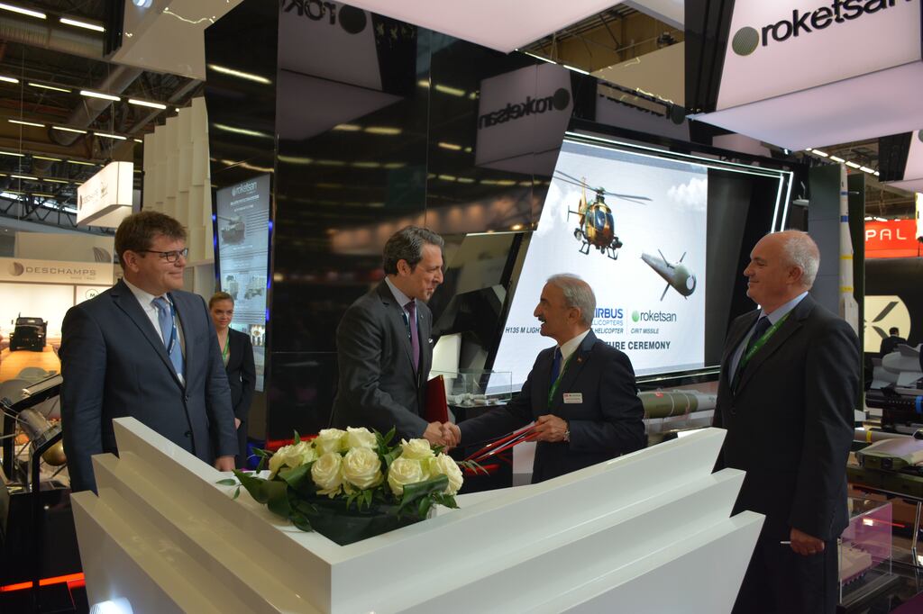 Roketsan To Equip Airbus Helicopters With CIRIT Missile System