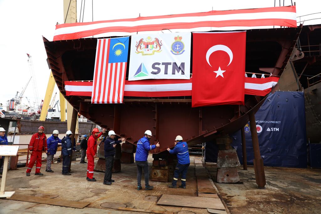 Turkey’s STM starts construction of corvettes for Malaysia