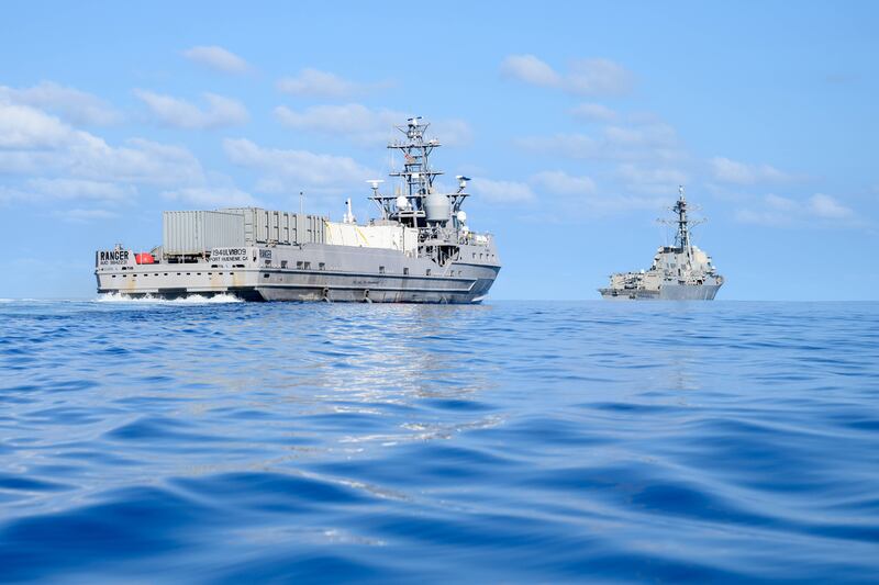 US Navy’s four unmanned ships return from Pacific deployment