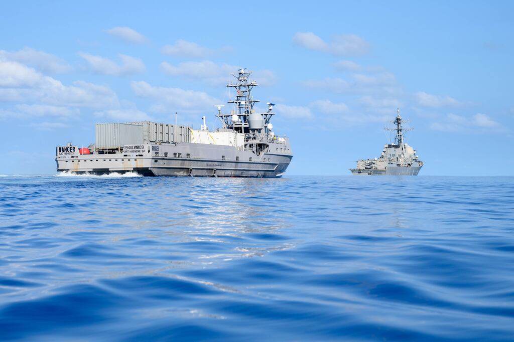 US Navy’s four unmanned ships return from Pacific deployment