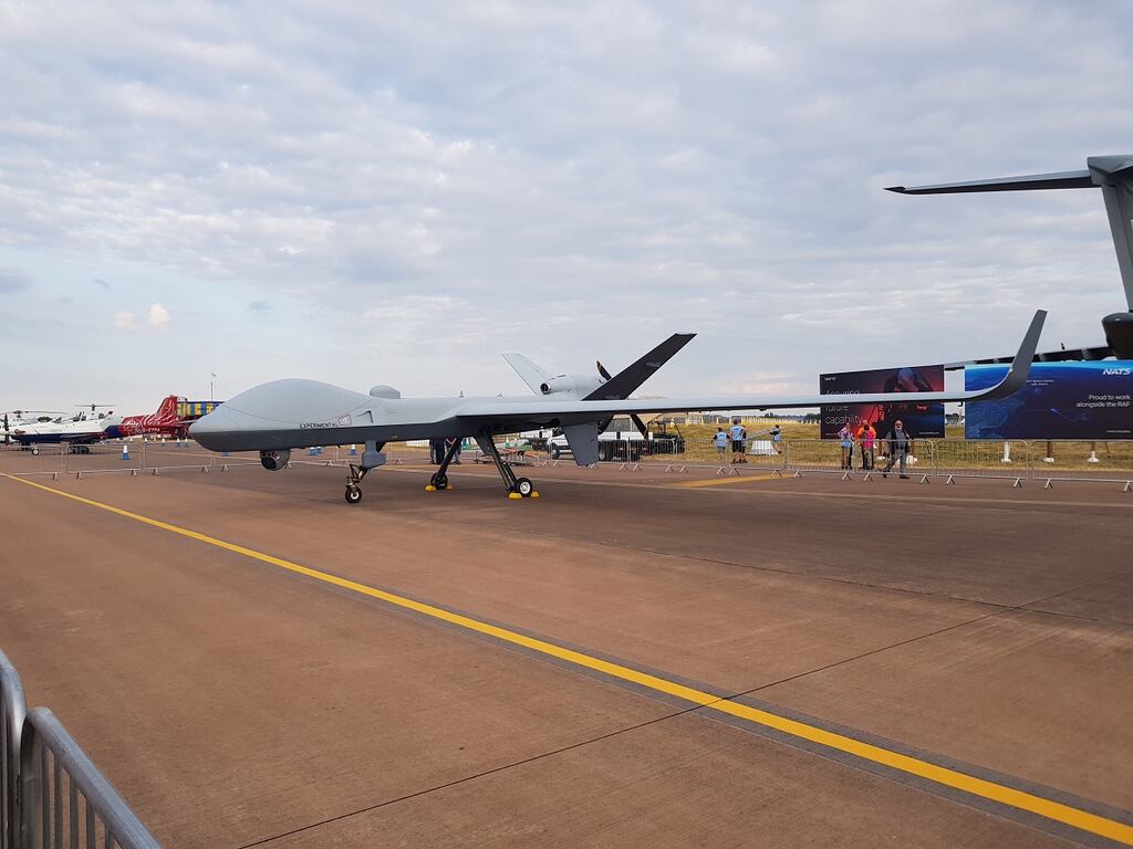 Britain chooses basing for Protector drone, even as acquisition details ...