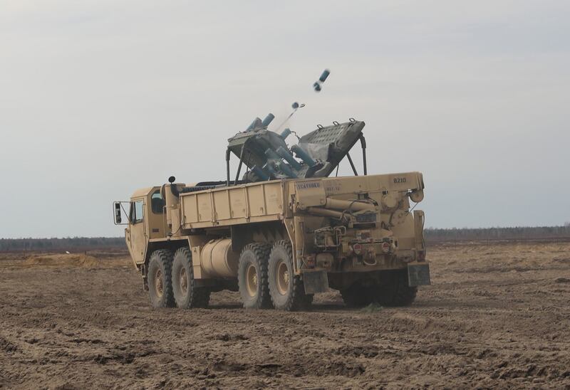 US to sell Taiwan anti-tank mine-laying Volcano system