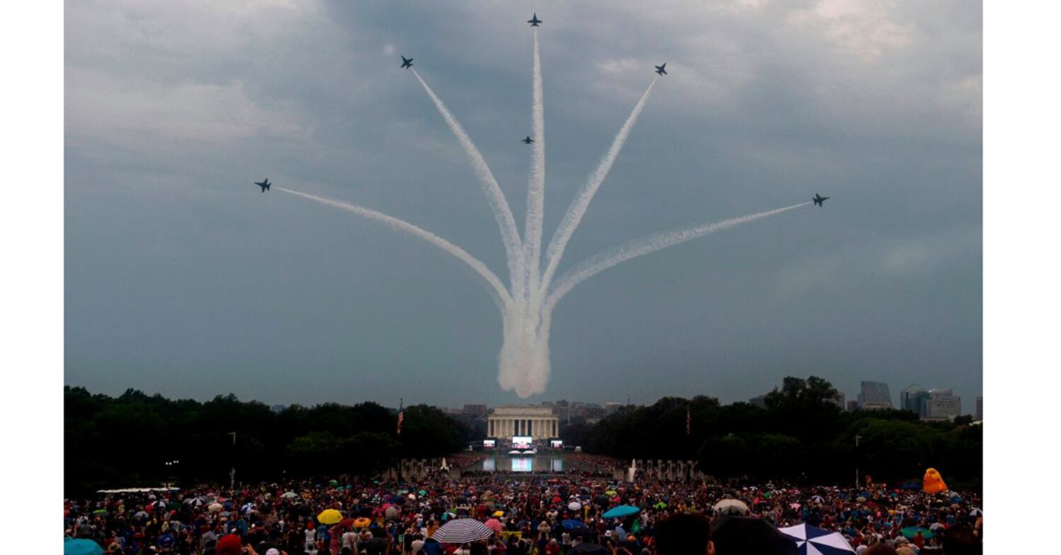See the military platforms at the July 4th parade