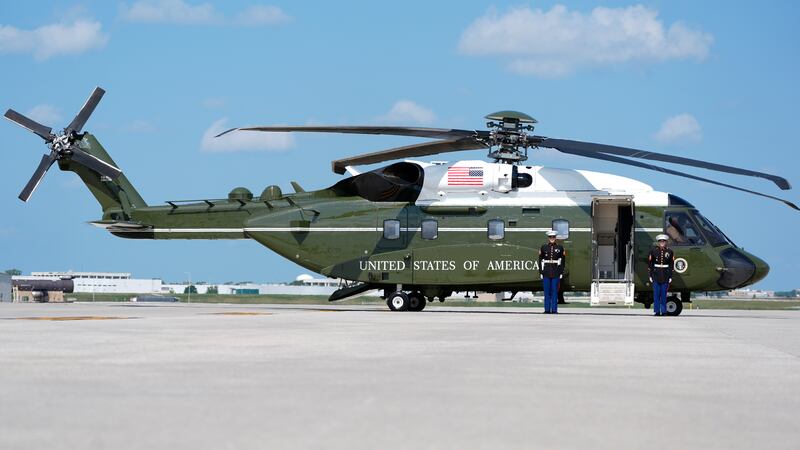 Biden takes first ride in new Marine One as Sikorsky wraps delivery