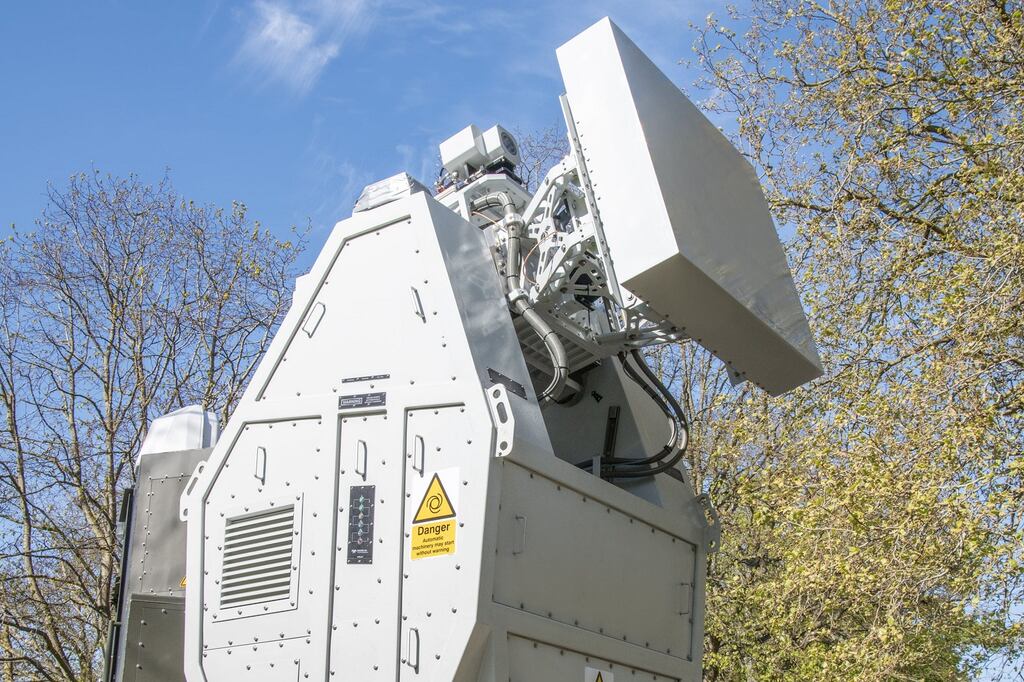 In first, British Army uses radio-wave weapon to knock out drone swarm