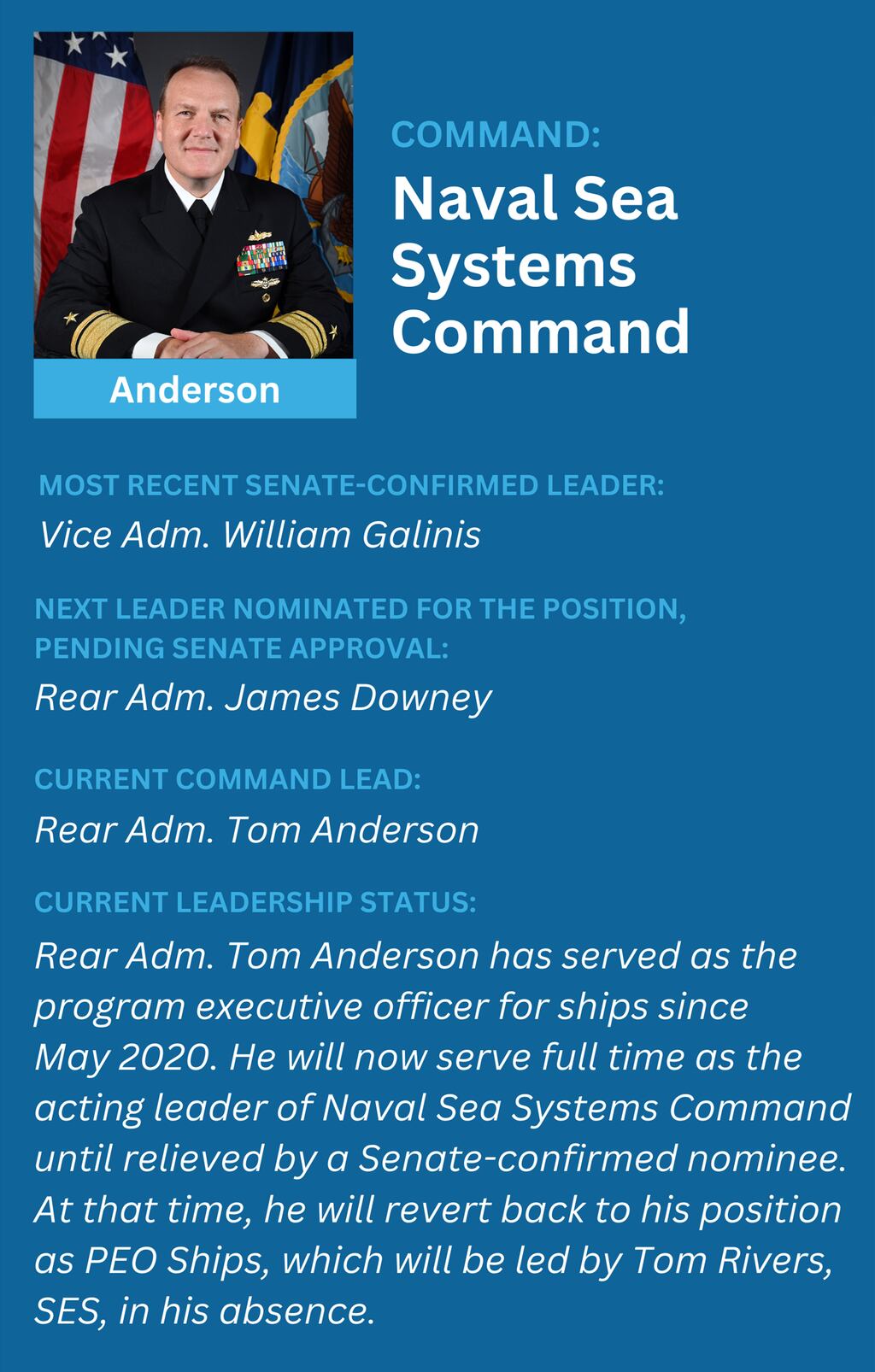 These US Navy commands can’t bring in new leaders. So who’s in charge?