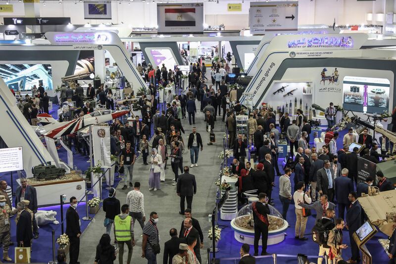 Egypt unveils locally made drones at EDEX 2021