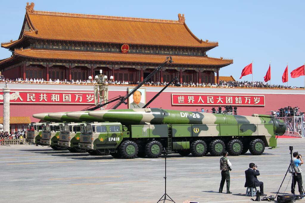 China to parade new missiles in Beijing, including ‘Guam Killer’