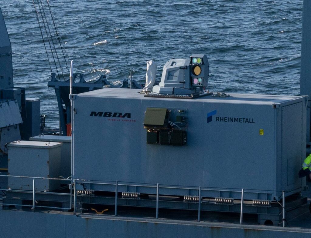 Rheinmetall, MBDA tout German shipborne laser gun for zapping drones