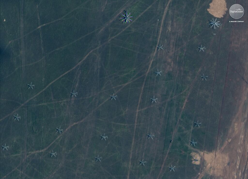 Satellite images: A different view of Russia’s Vostok 2018