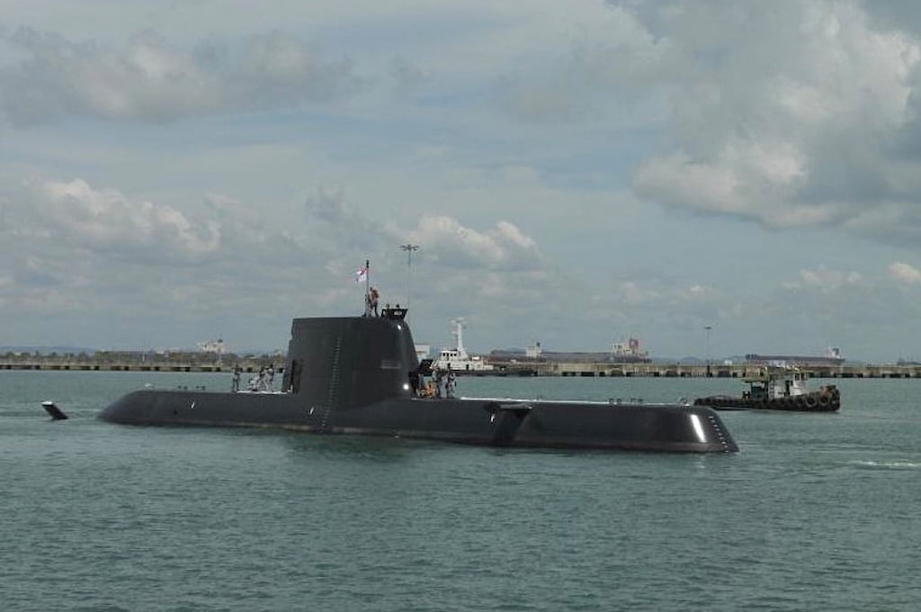Singapore’s Navy receives first of four new German-built submarines