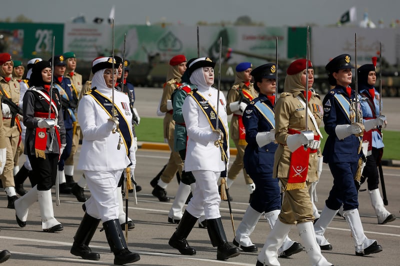 See the weapons on display at Pakistan's military parade