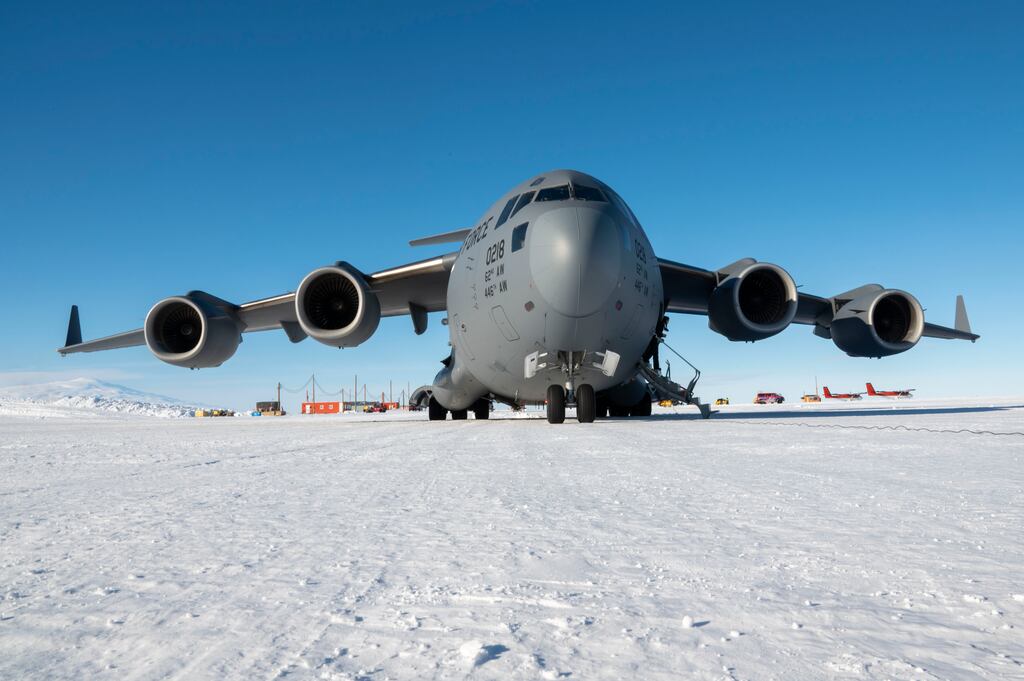US Air Force returns from Antarctica after summer mission accomplished