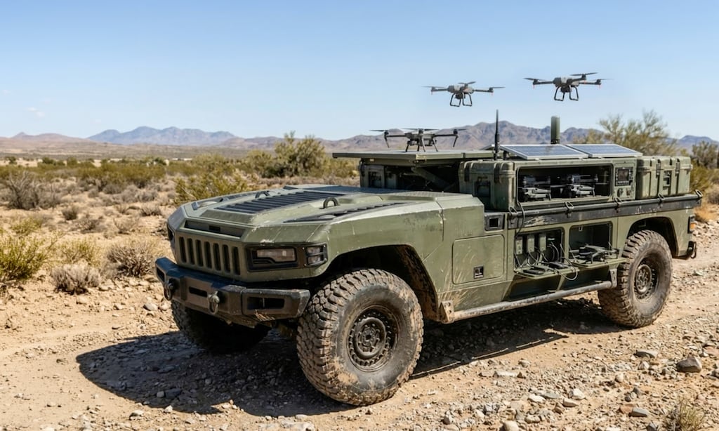 Humvee maker AM General to pitch unmanned ground vehicle at Eurosatory ...
