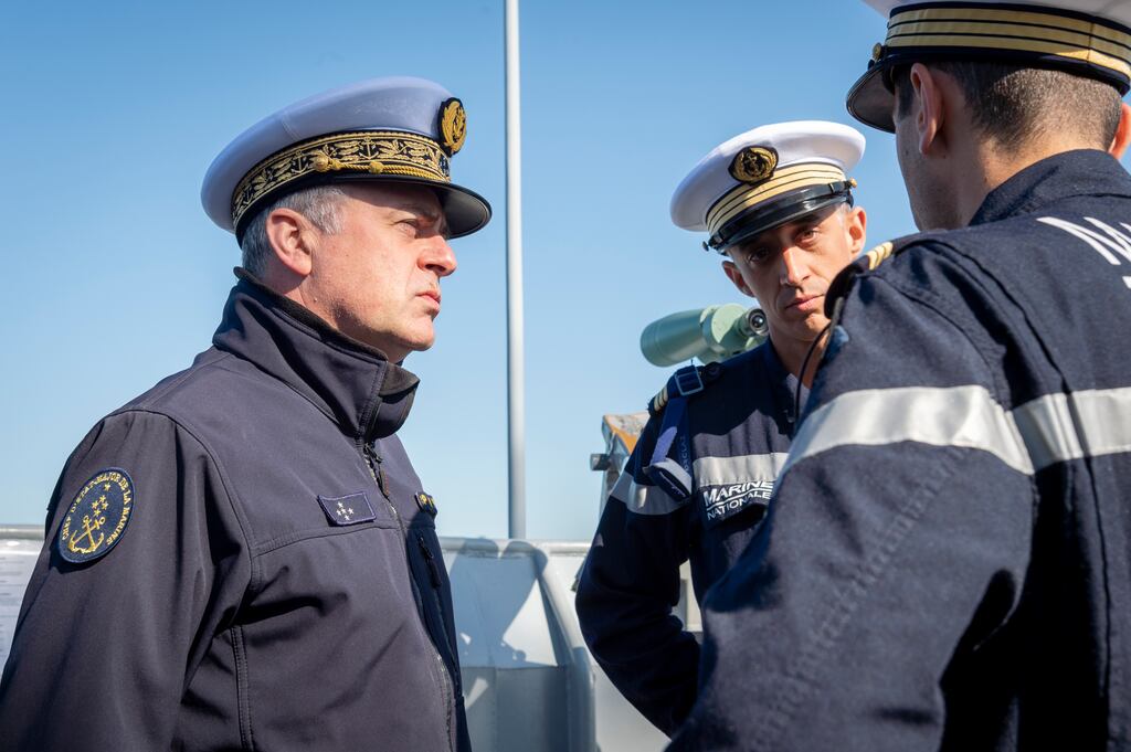 French Navy chief talks battle readiness and global reach