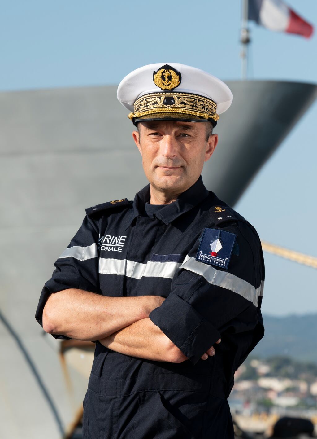 French Navy carrier commander ponders data overload, battle at sea