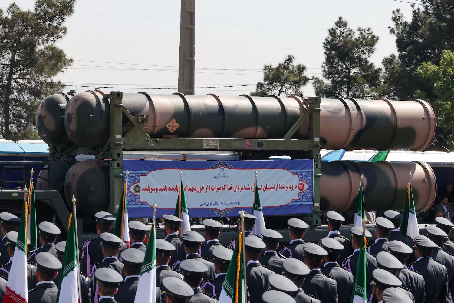See what Iran showed off at its military parade