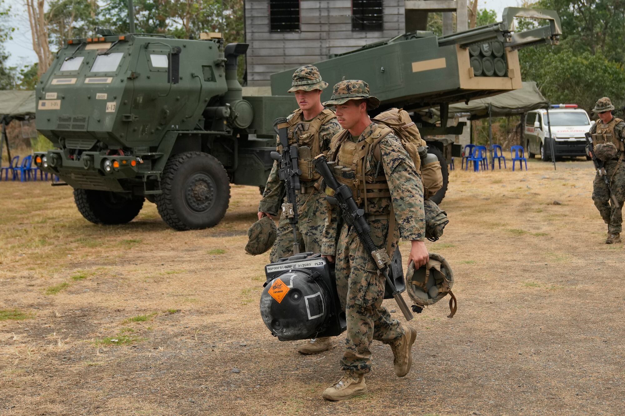 See US, Philippines stage Balikatan military exercise