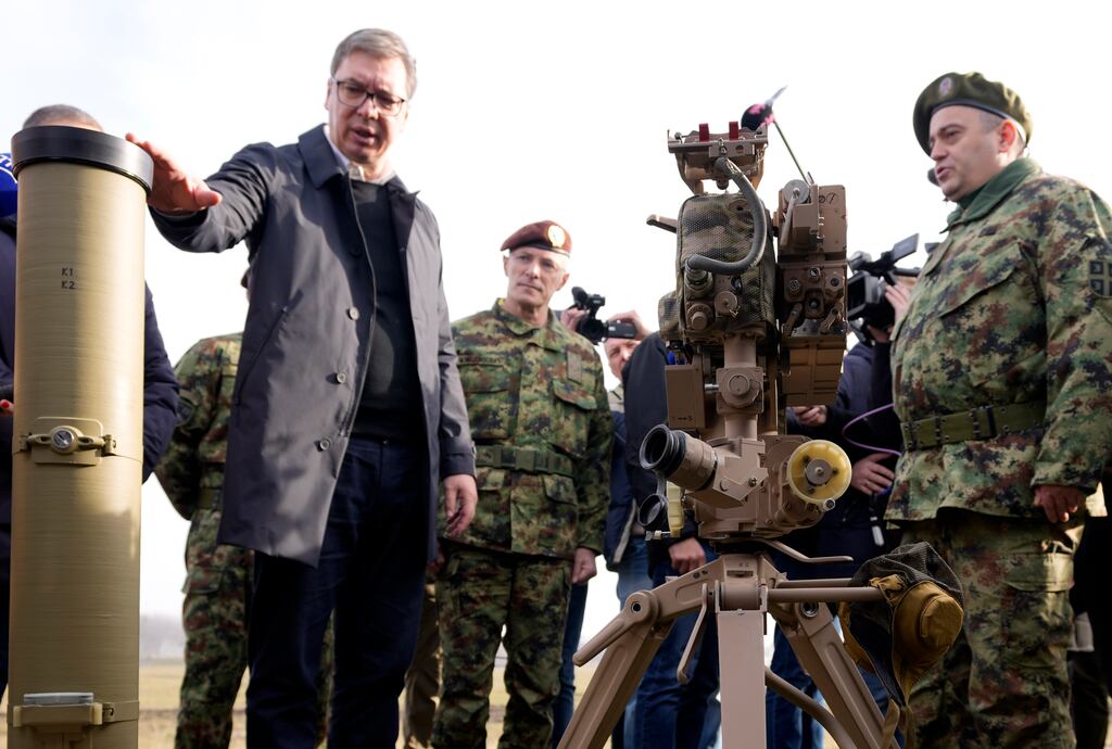 Serbia praises another arms shipment from Russia