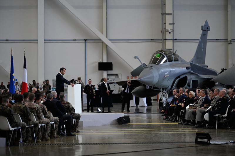 Macron puts local defense firms on notice France may buy European