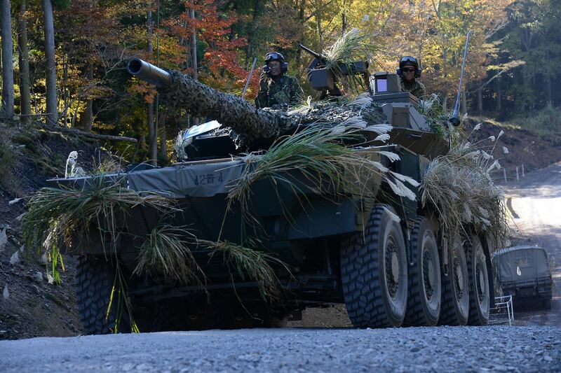 Japan tests new armored vehicles in bid for common platform