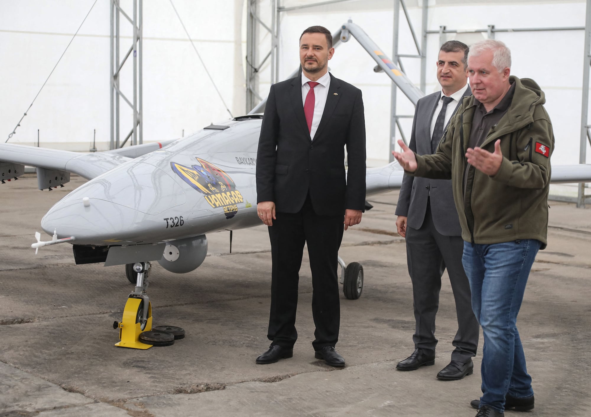 See the TB2 drone heading to Ukraine after a Lithuanian crowdfunding drive